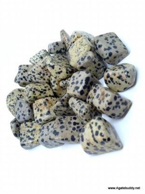 Top Quality Dalmatian Jasper Gemstone Tumbled Stone.